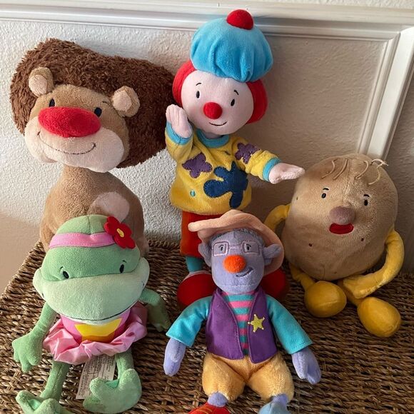 Disney | Toys | Jojos Circus Vintage Disney Plush Lot Of 5 Frog Lion ...